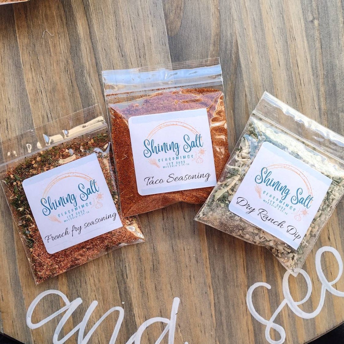 Seasoning Sample Packs - Etsy