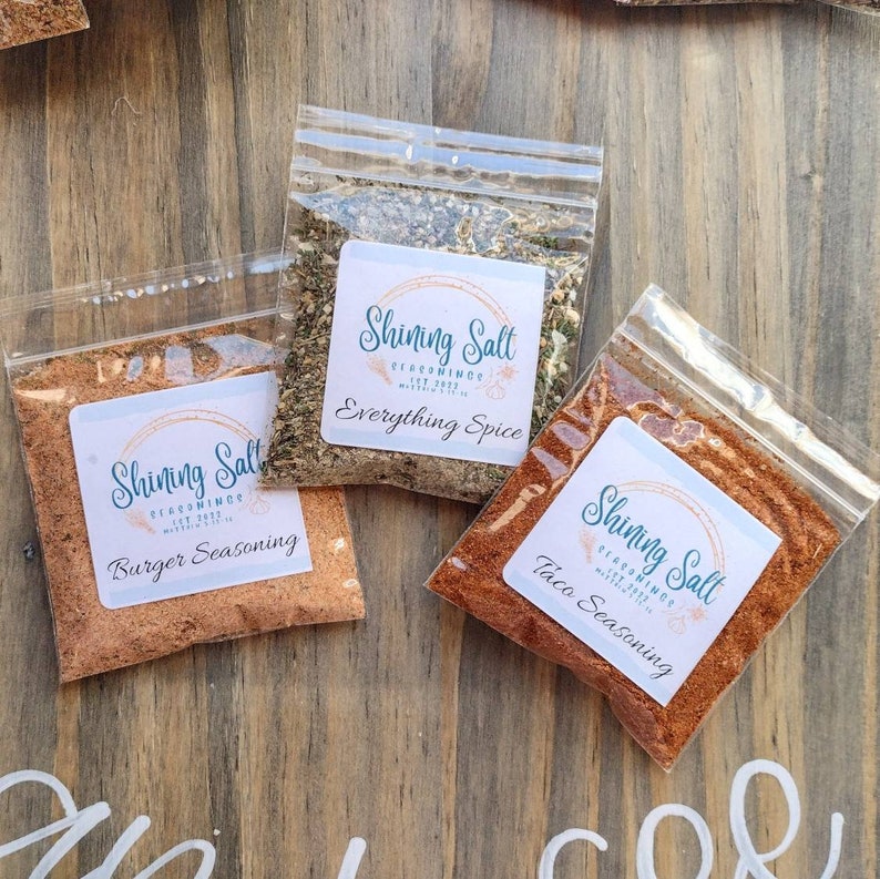 Seasoning Sample Packs - Etsy
