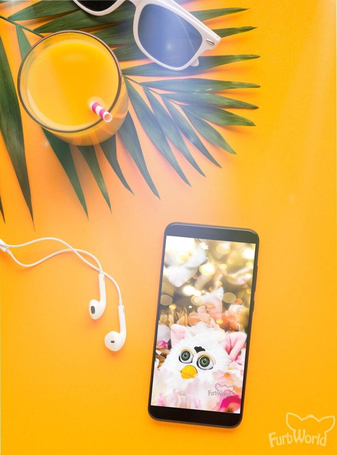 Digital Phone Background Download Featuring Furb World Audrey Bell in ...