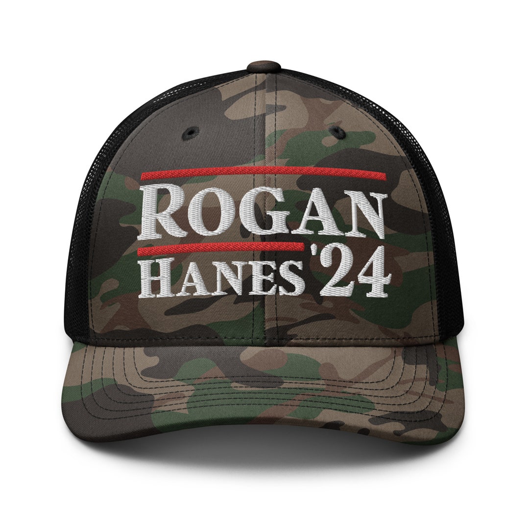 Rogan Hanes 2024 Embroidered Camouflage Trucker Hat Rogan - Etsy