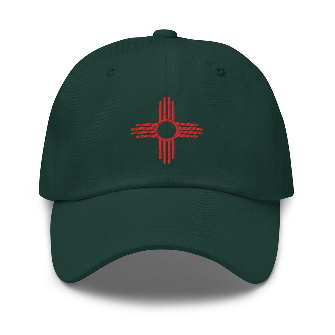 New Mexico Hat Embroidered Baseball Hat New Mexico Flag - Etsy