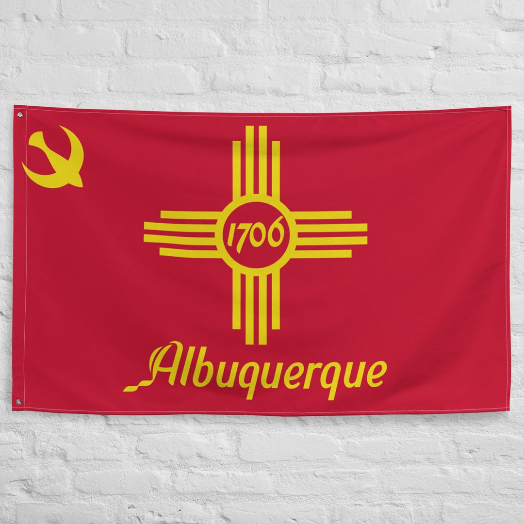 Albuquerque Flag Albuquerque Wall Decor Albuquerque Garage - Etsy