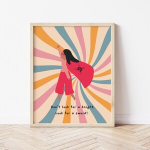 Girl Power Printable, Positive Affirmation Sign, Girl's Room Art ...