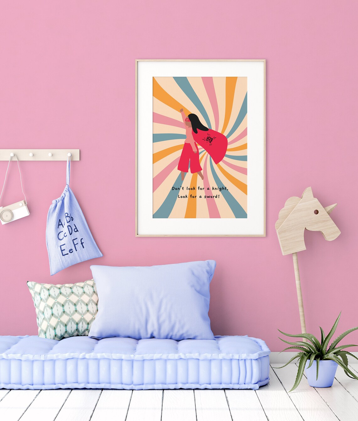 Girl Power Printable Positive Affirmation Sign Girl's - Etsy