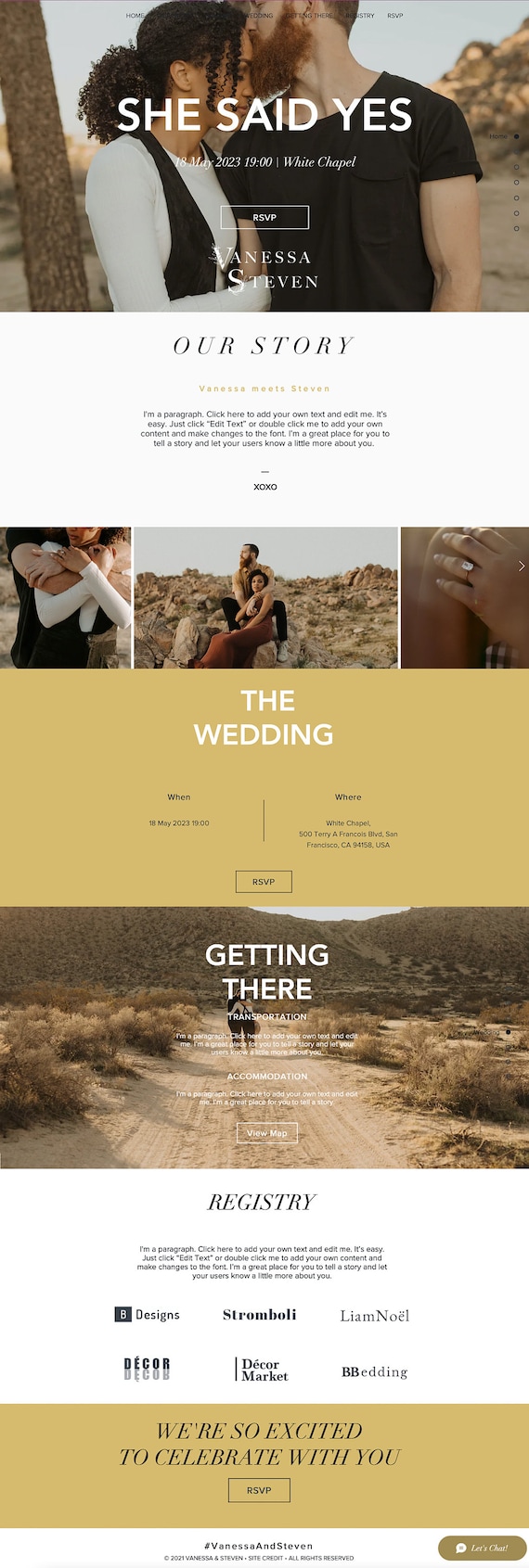Make your own wedding website 60 photos - Astyledwedding.com