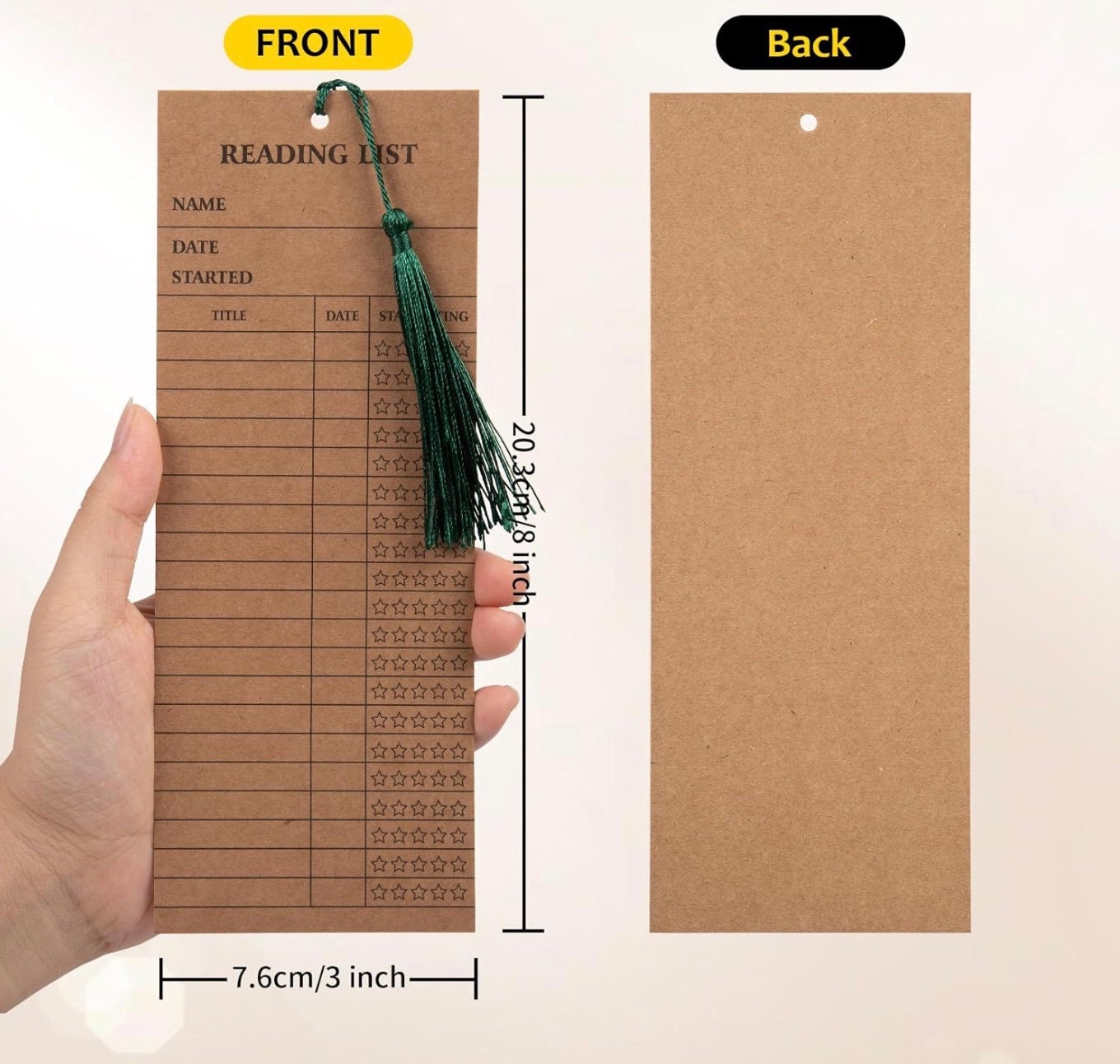 Reading Tracker | Vintage Library Card | Old Fashioned Style Library ...