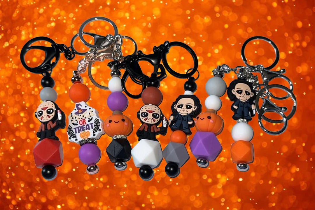 Halloween Keychains - Etsy