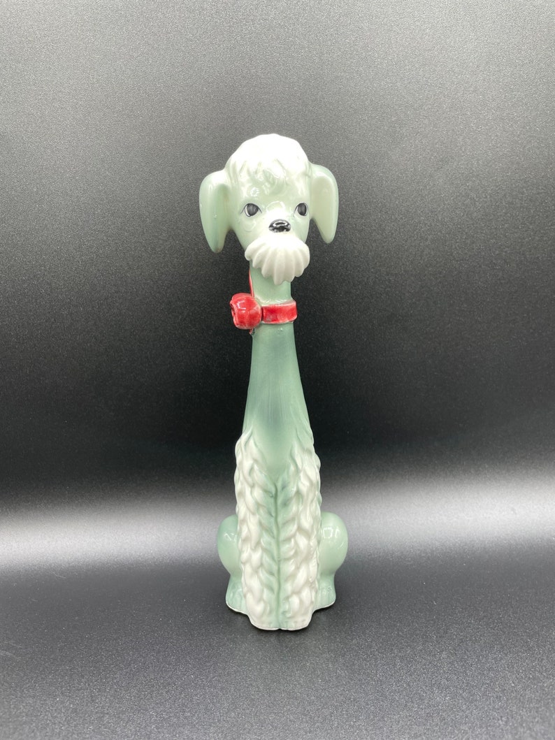 Vintage Made in Japan Ceramic Dog Figurine – Poodle Design, Pastel ...