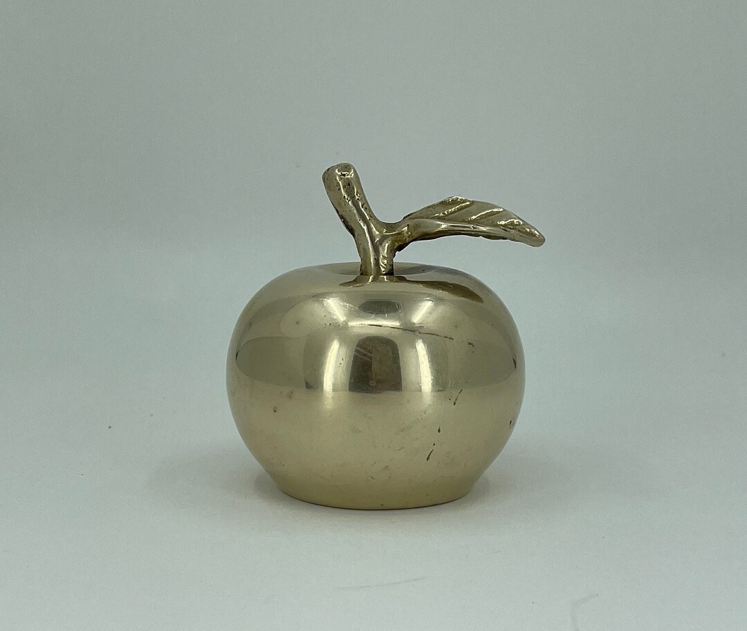 Vintage Brass Apple Bell With Clapper – Decorative and Functional - Etsy