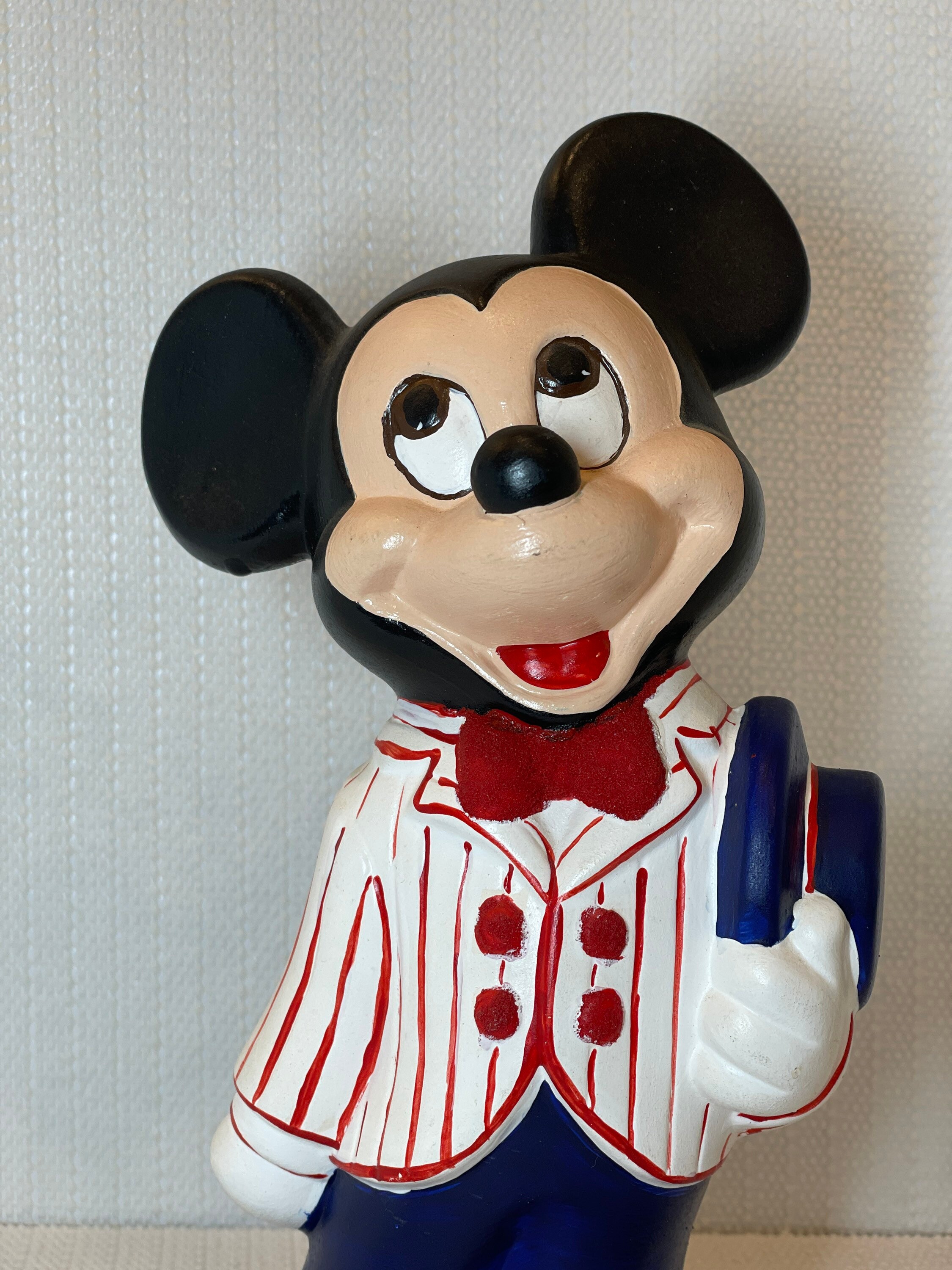 Vintage Ceramic Mickey Mouse Ceramic Figurine - Etsy