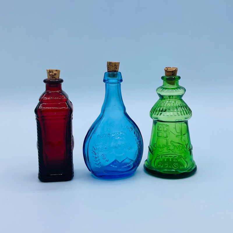 Wheaton Miniature Glass Bottle - Etsy