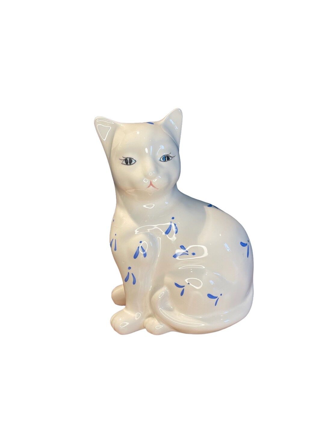 Large Ceramic Cat Figurine – "simple Pleasures" Summit Collection, 1987 ...