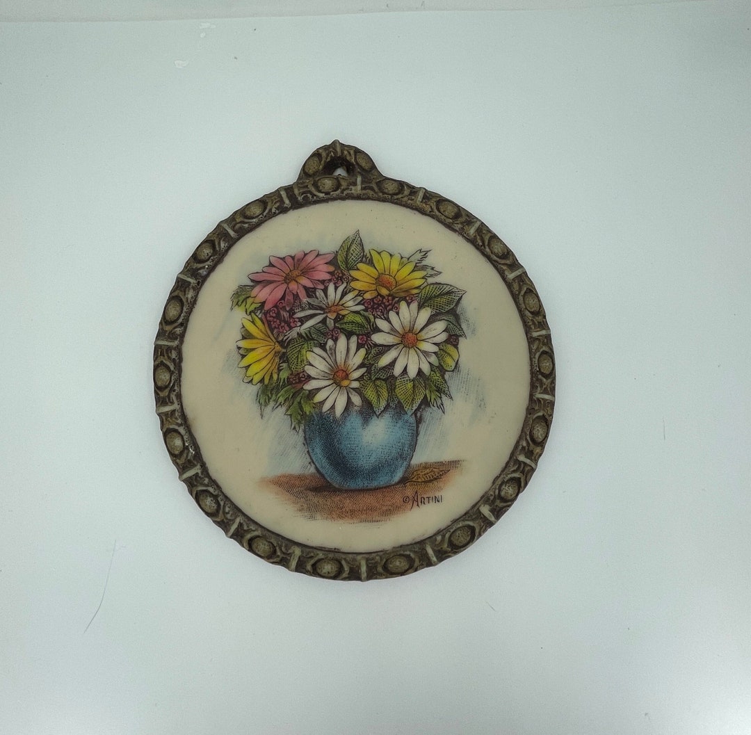 Artini Sculptured Engraved 4D Twin Etched Vintage and Hand Painted ...