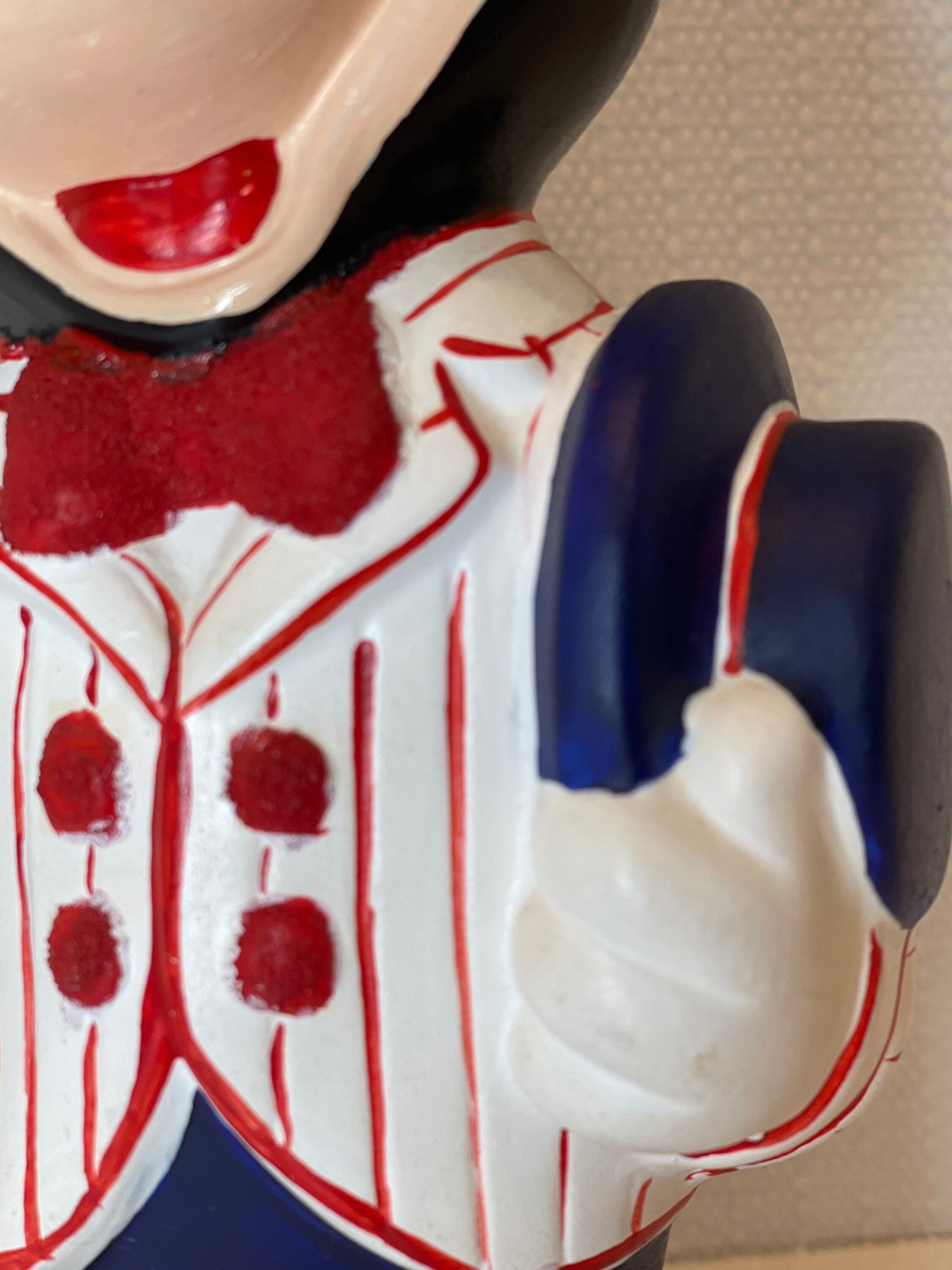 Vintage Ceramic Mickey Mouse Ceramic Figurine - Etsy