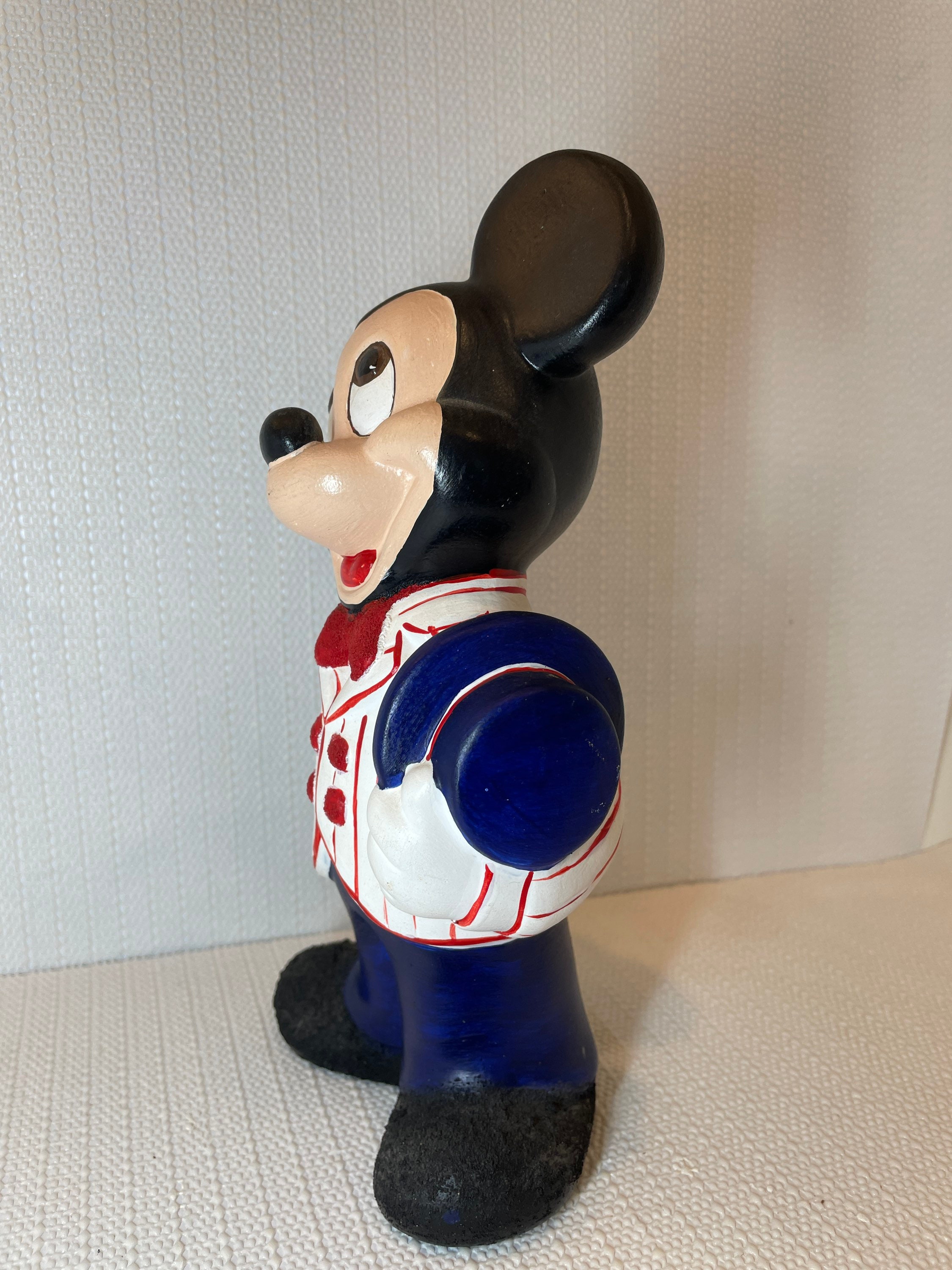 Vintage Ceramic Mickey Mouse Ceramic Figurine - Etsy