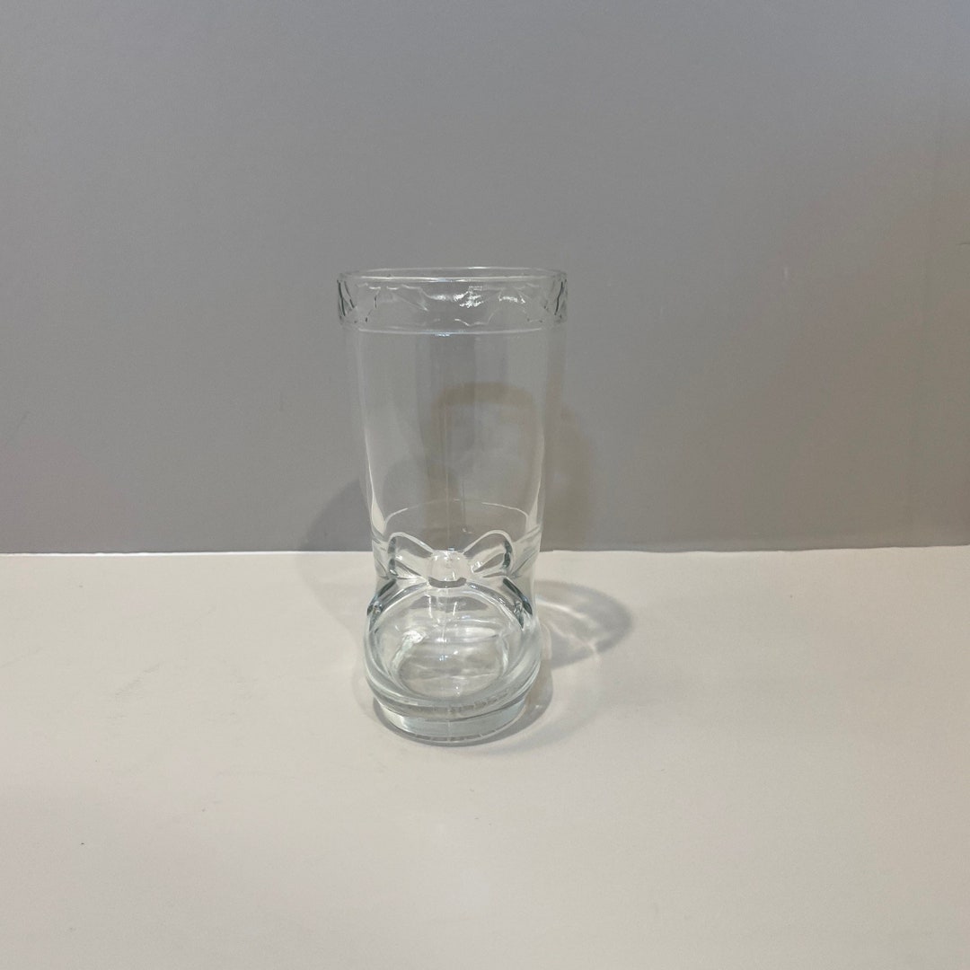 Vintage Christmas Glass Santa Boot Candy Holder/vase - Etsy