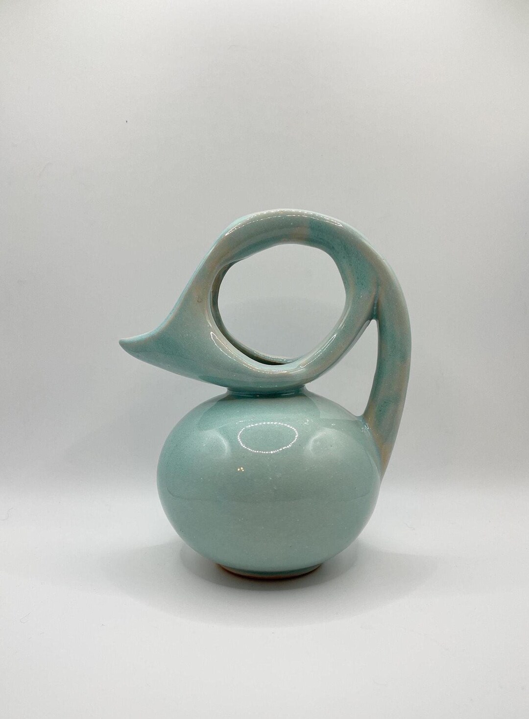 Vintage Dryden Pottery Sculptural Vase/pitcher, Signed & Dated 1994 ...