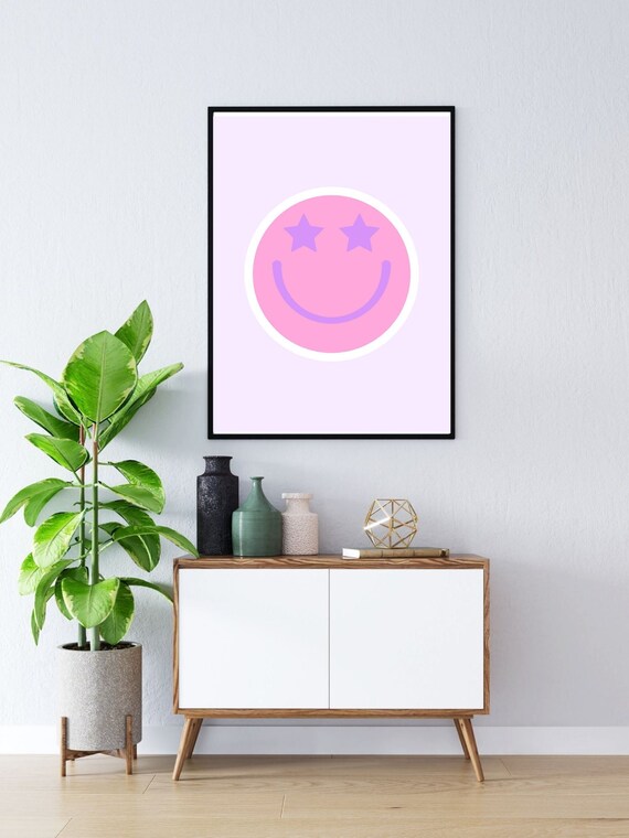 Stars Smiley Face - Etsy