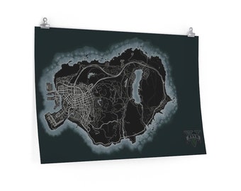 Gta V Map - Etsy