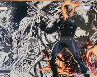 Ghost Rider License Plate - Etsy