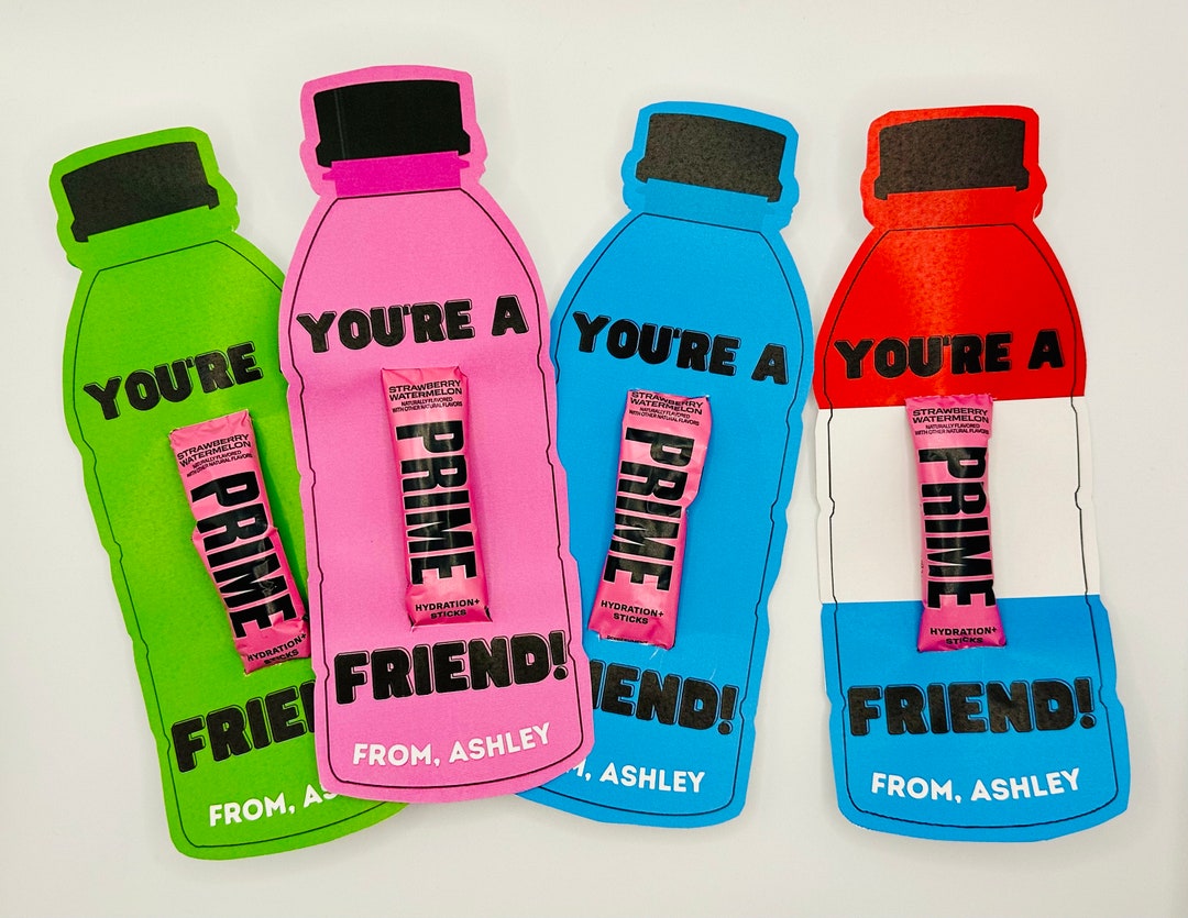 Prime Hydration Valentine Card Digital Download Printable - Etsy