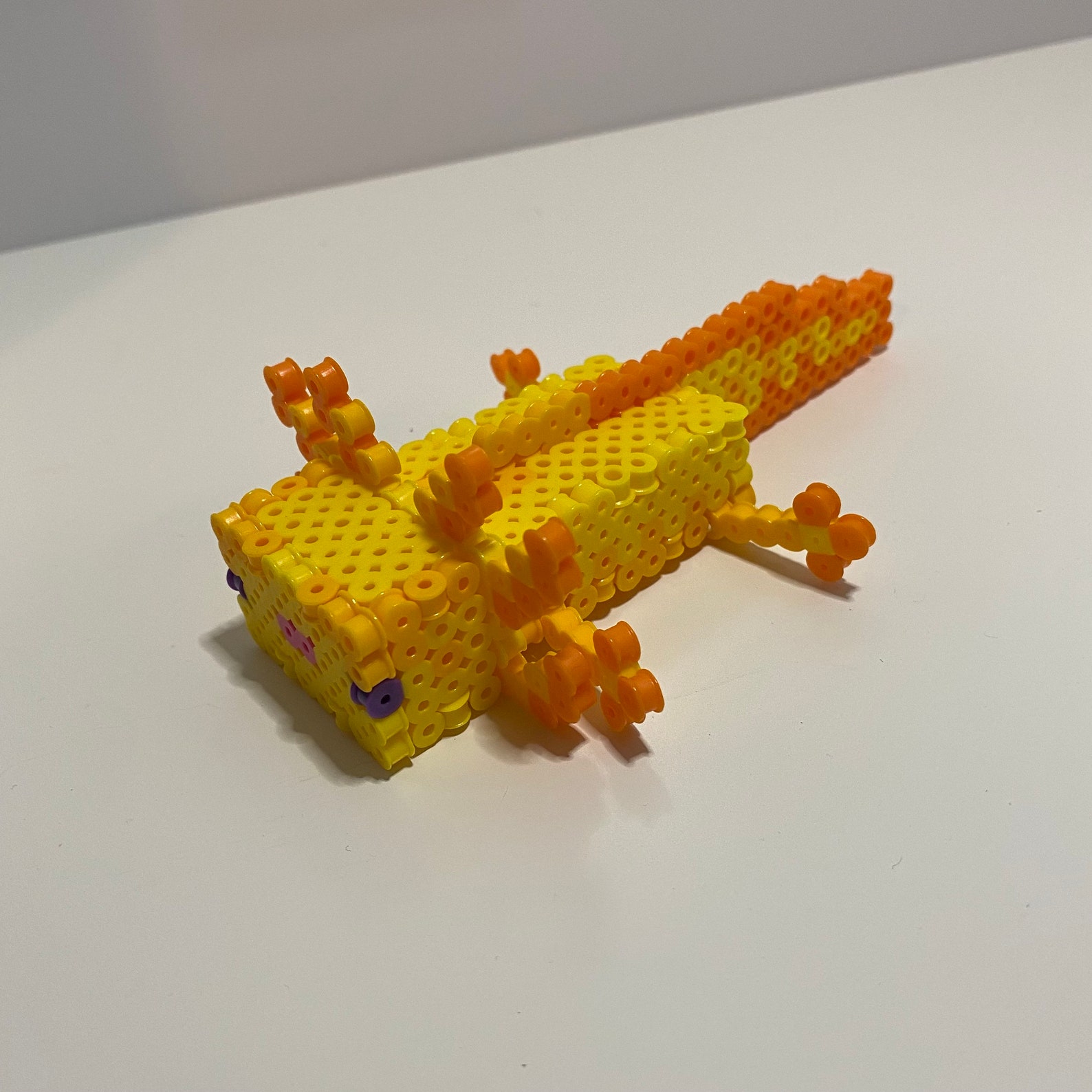 Axolotl 3D Pixel Figure - Etsy Canada