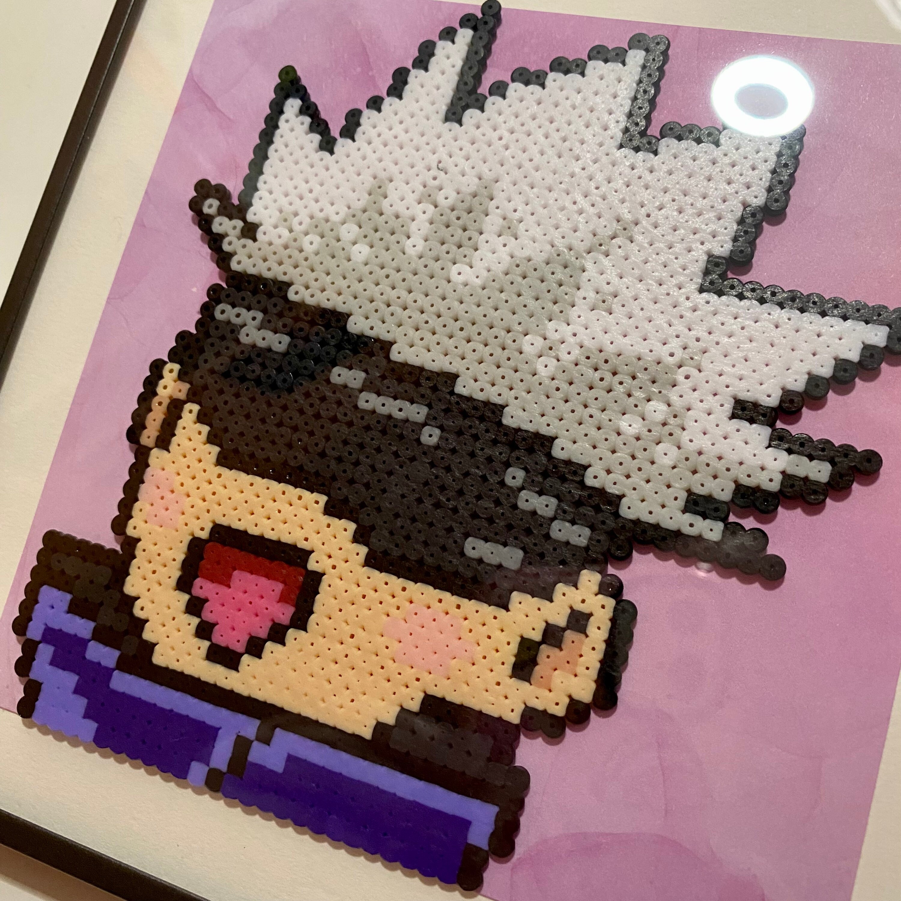 Anime Pixel Wall Art - Etsy