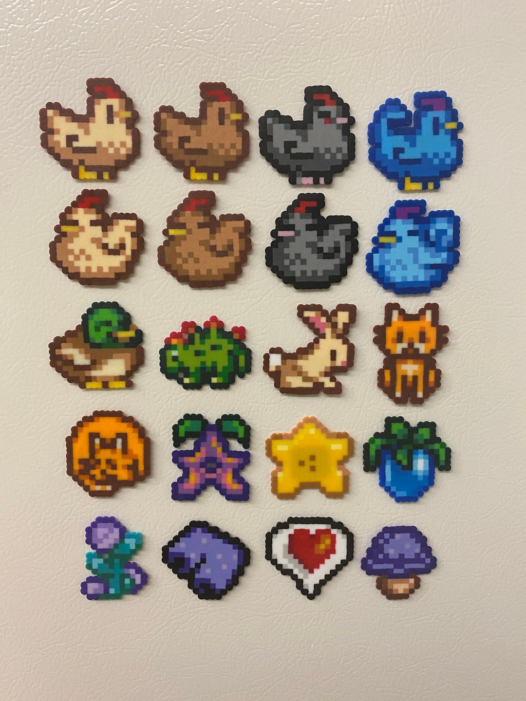 Stardew Pixel Fridge Magnets - Etsy