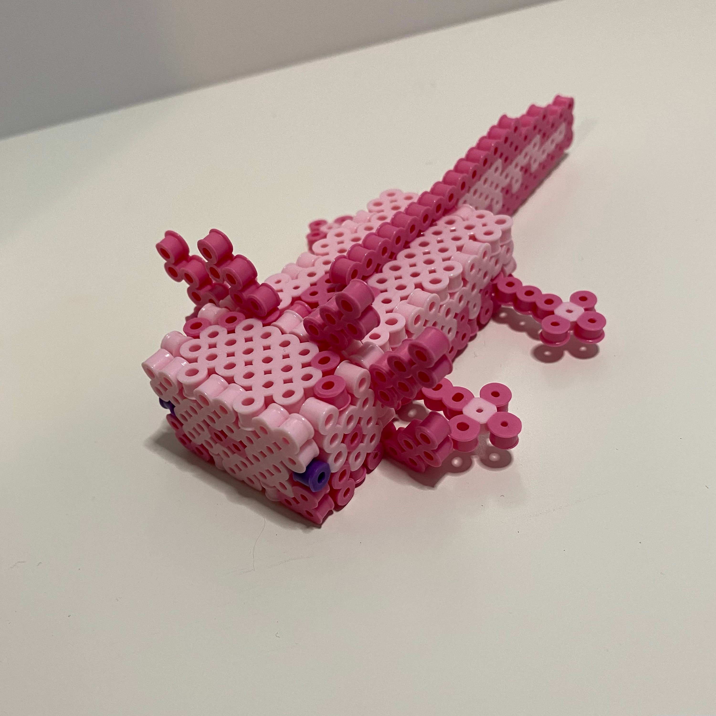 Axolotl 3D Pixel Figure - Etsy Canada