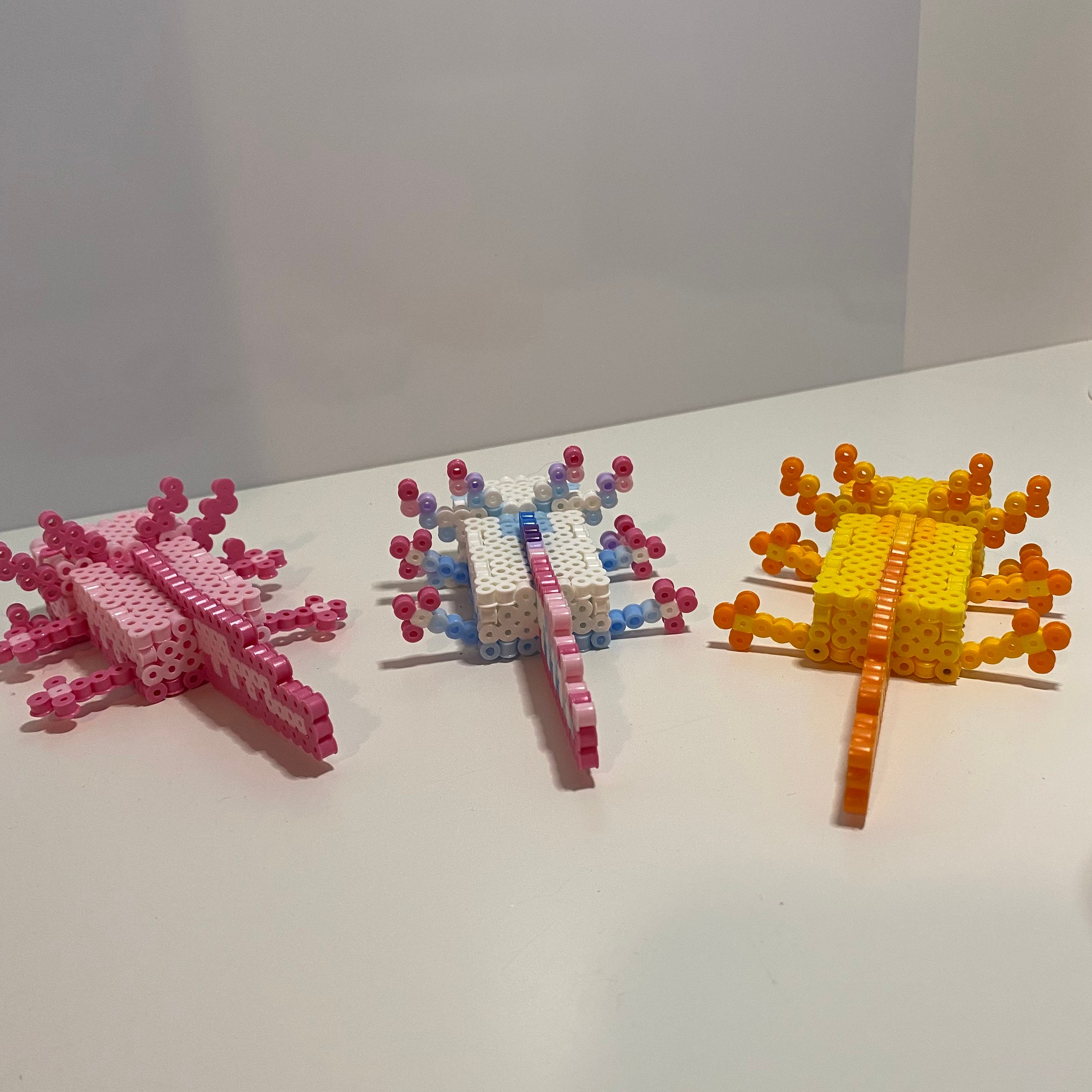 Axolotl 3D Pixel Figure - Etsy Canada