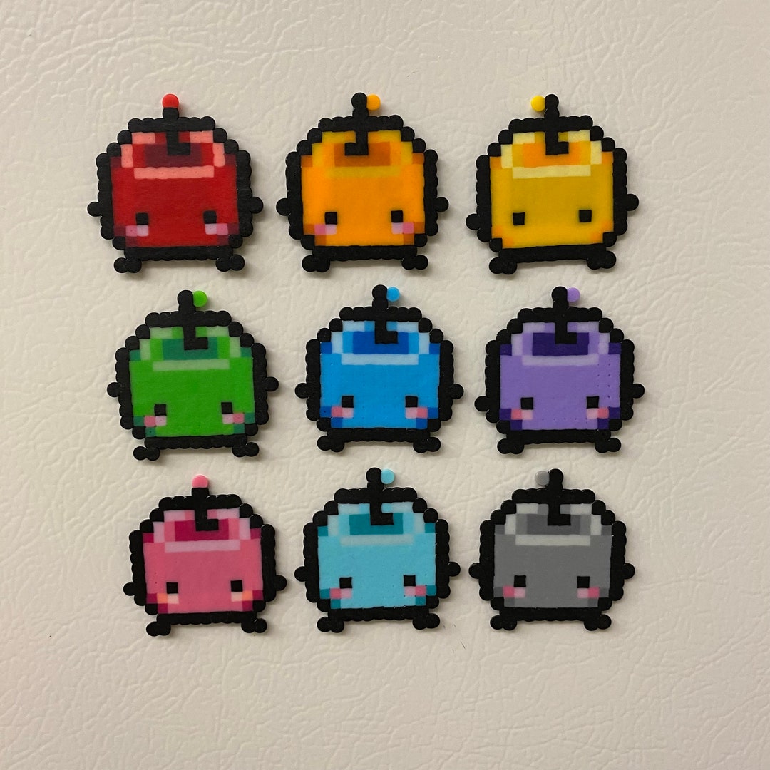 Video Game Inspired Pixel Fridge Magnet - Etsy