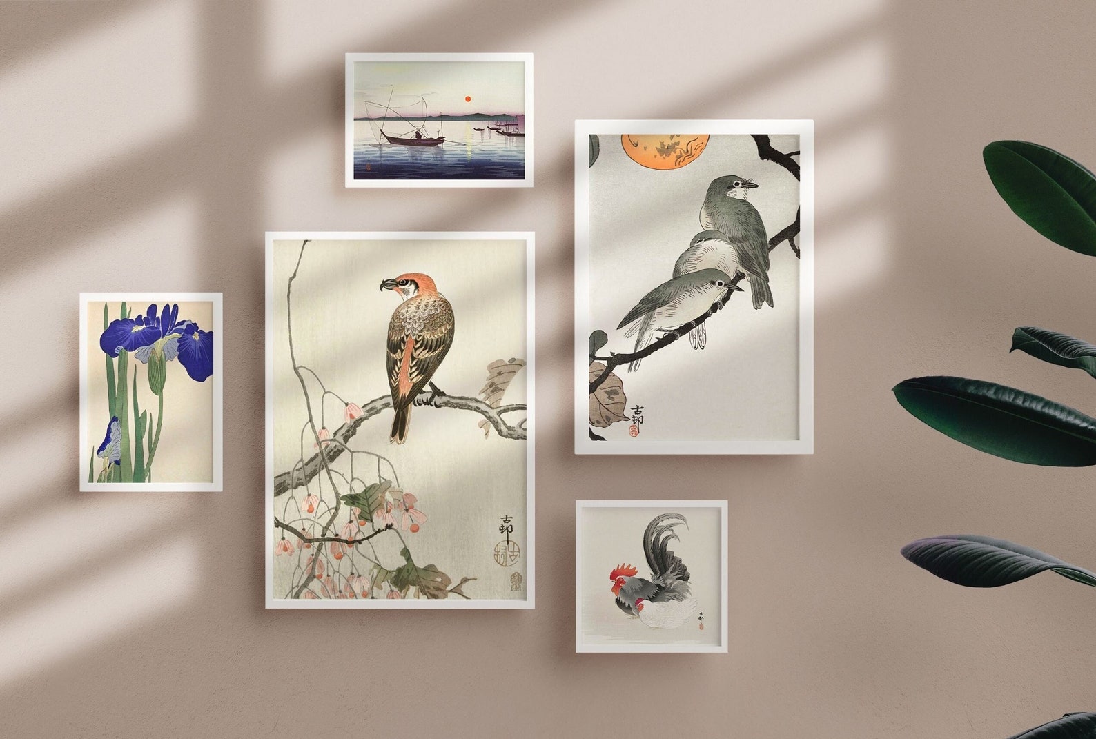 Set of 300 Ohara Koson Digital Prints - Instant Download Japanese Wall ...