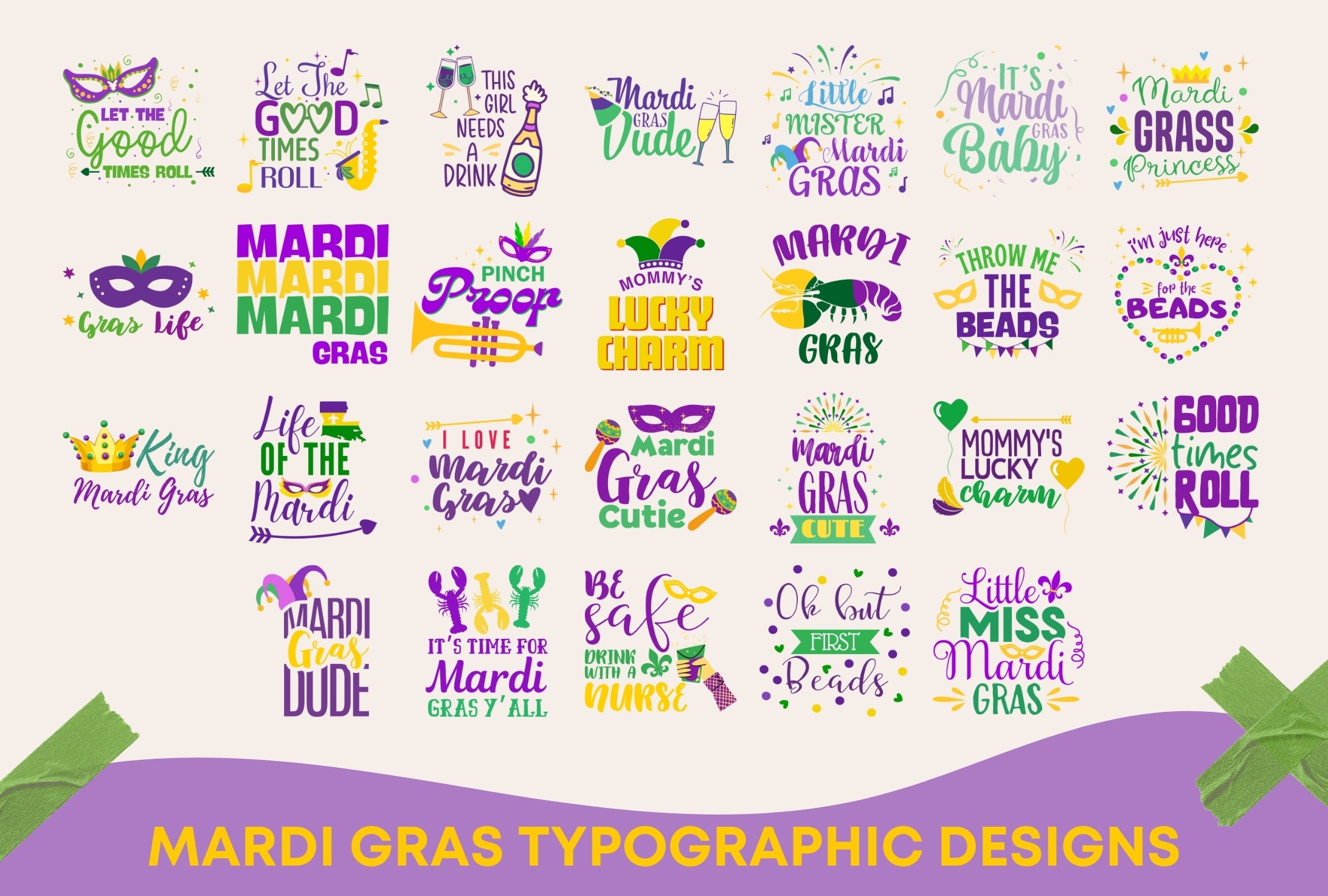 Mardi Gras 235 SVG Bundle, Mardi Gras Clipart, Mardi Gras Carnival Svg ...