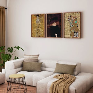 Set of 100 Gustav Klimt Digital Prints Instant Download Art Nouveau ...