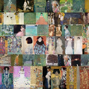 Set of 100 Gustav Klimt Digital Prints Instant Download Art Nouveau ...