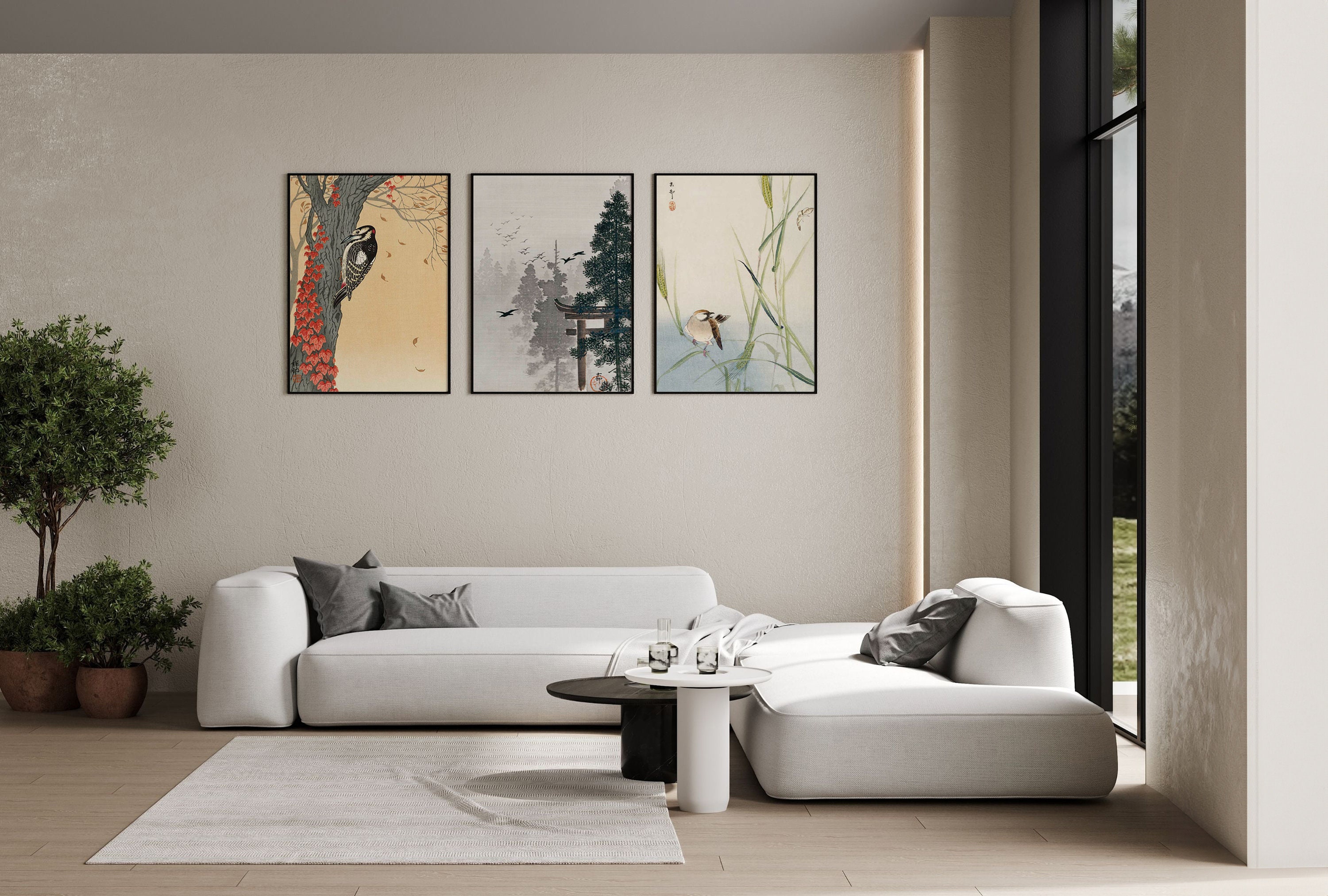 Set of 300 Ohara Koson Digital Prints - Instant Download Japanese Wall ...