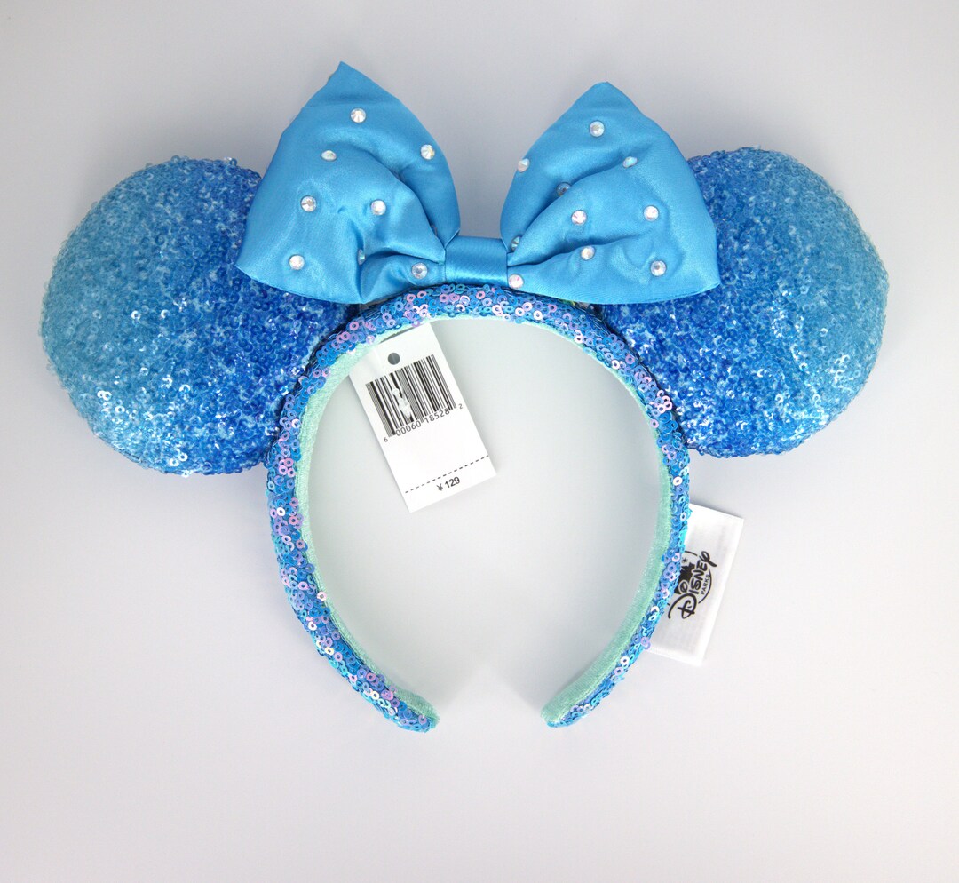 Disney Blue Headband Ears - Etsy
