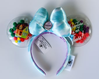 Disney up Inspired Mickey Minnie Mouse Ears Headband - Etsy