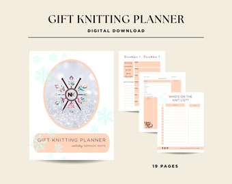 Printable A5 Knitting Journal. DIGITAL DOWNLOAD. Use These Printable ...