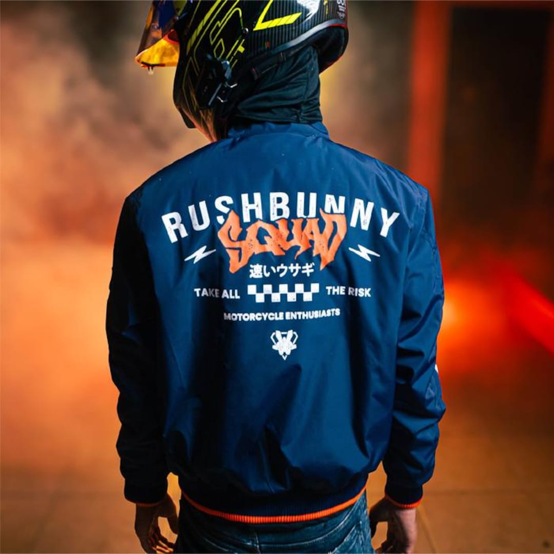 Cyberpunk Bomber Jacket: Techwear Motorcycle Streetwear - Etsy
