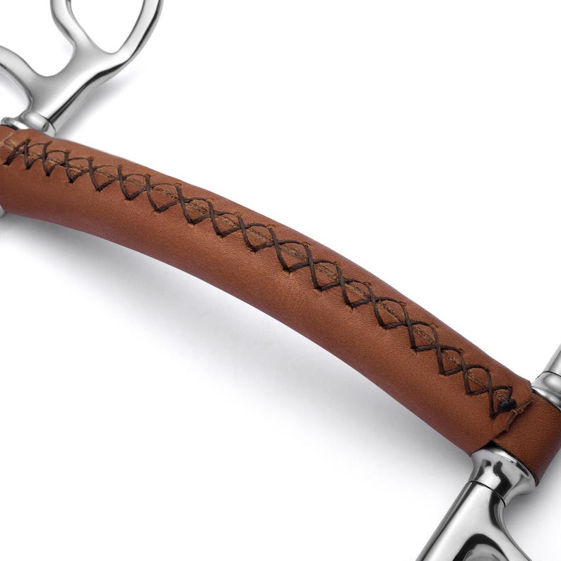 Cavalon Pelham Soft Leather Curb Bit - Etsy