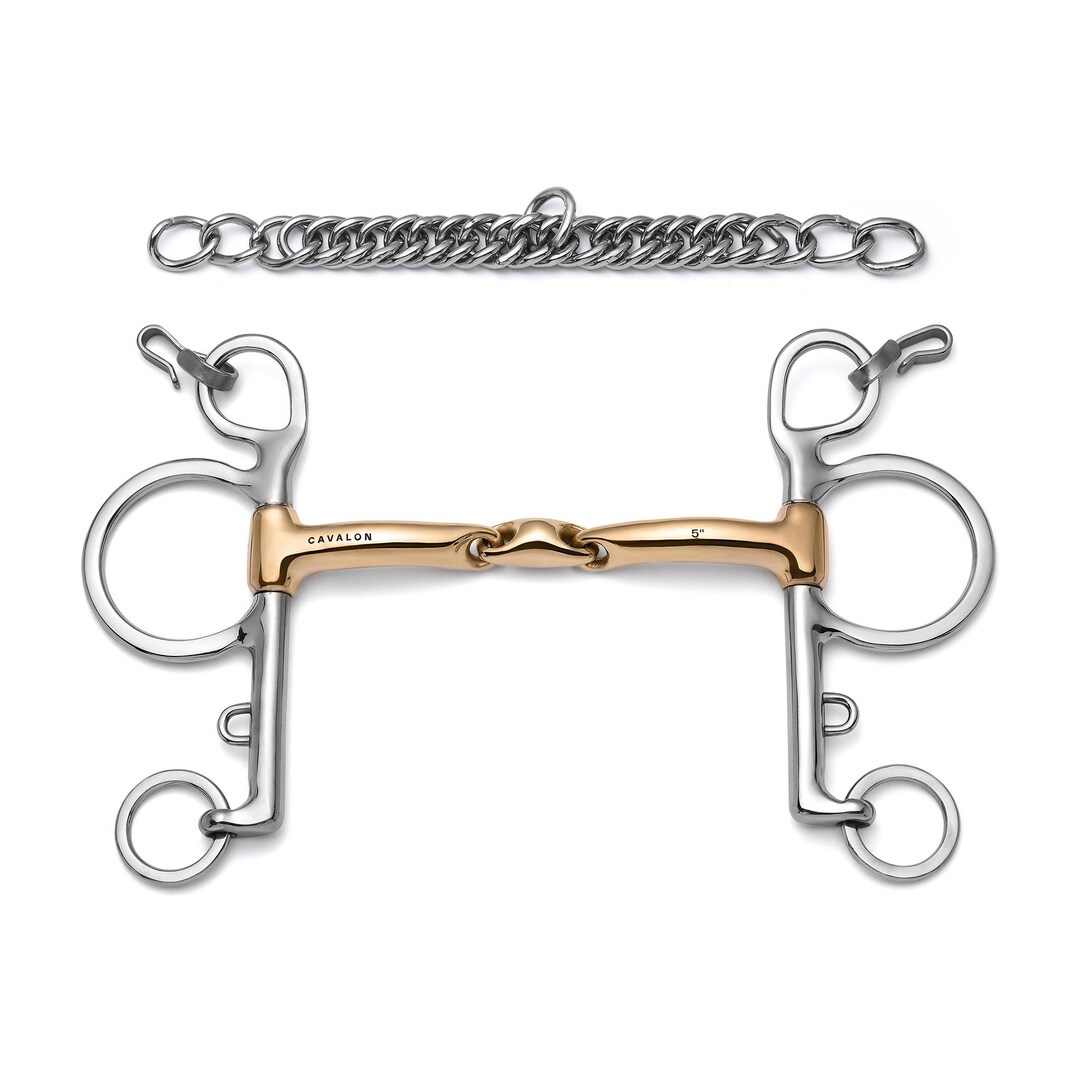 Cavalon Pelham Lozenge Savor Gold Curb Horse Bit - Etsy