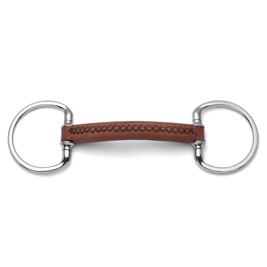 Cavalon Eggbutt Soft Leather Snaffle Bit - Etsy