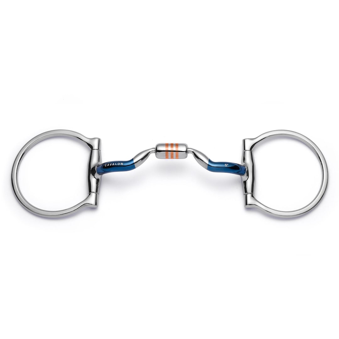 Cavalon D-ring Low Port Capsule Sweet Iron Snaffle Bit - Etsy