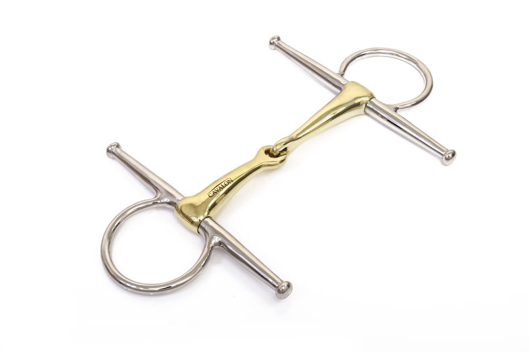 Cavalon 5" English Full Cheek German Silver Single Jointed Snaffle Horse Bit - Etsy