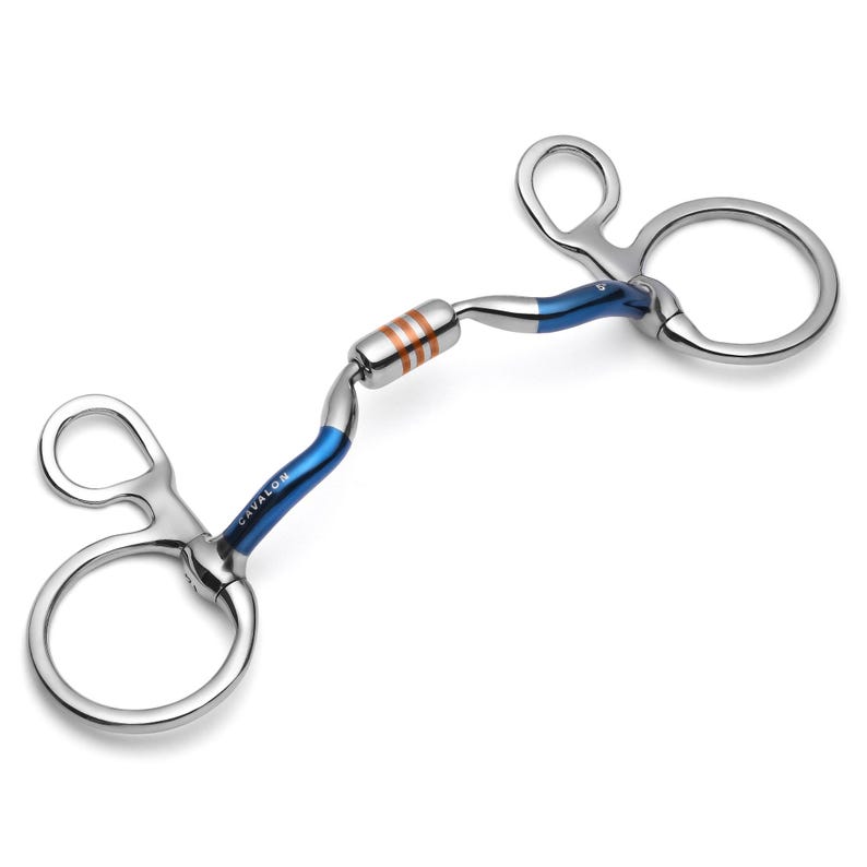 Cavalon Baucher Low Port Capsule Sweet Iron Snaffle Horse Bit - Etsy