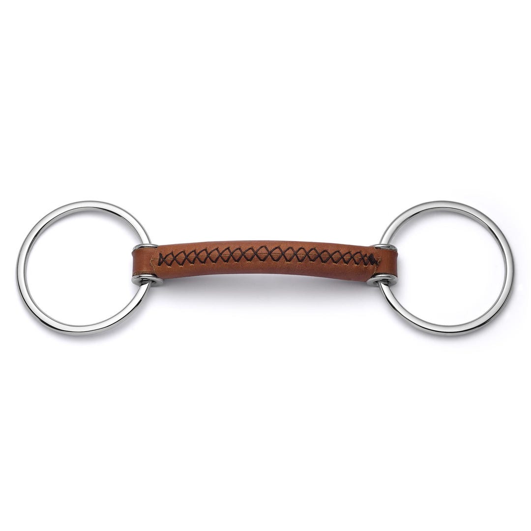 Cavalon Loose Ring Soft Leather Snaffle Bit - Etsy