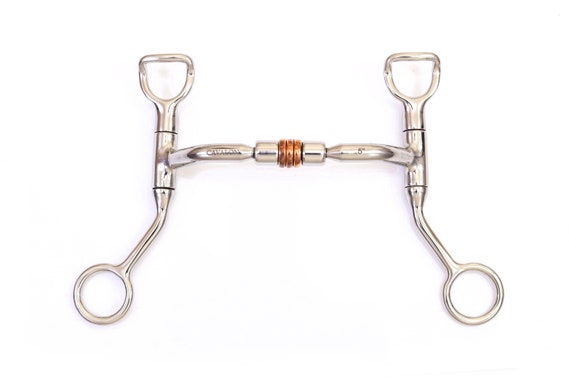 Western Copper Snaffle Bit