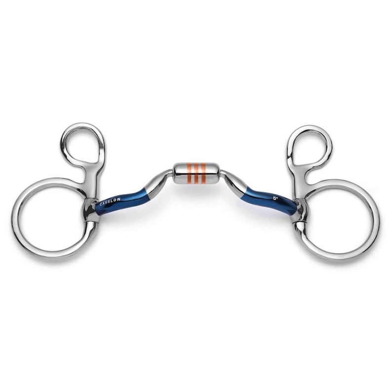 Cavalon Baucher Low Port Capsule Sweet Iron Snaffle Horse Bit - Etsy