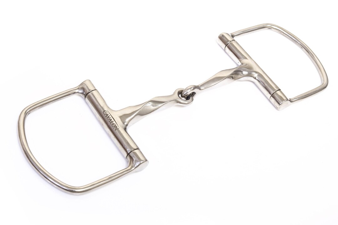 Cavalon 5" D-ring Single-joint Mild Twisted Snaffle Bit - Etsy
